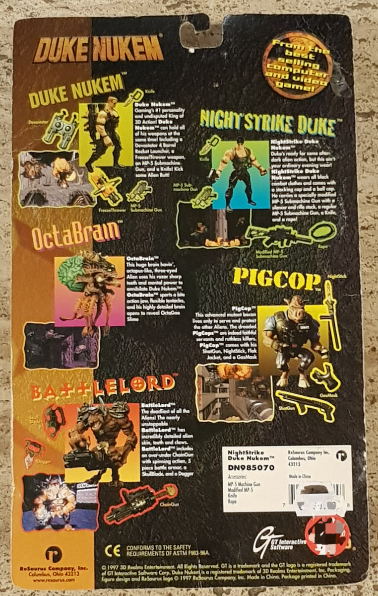 Duke Nukem Night Strike Duke Action Figure – Rotterdam Comics