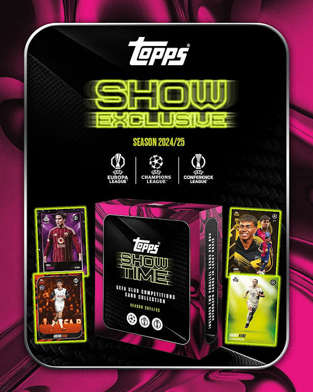 2024-25 Topps UEFA Club Competitions Showtime Card Collection - Comple ...