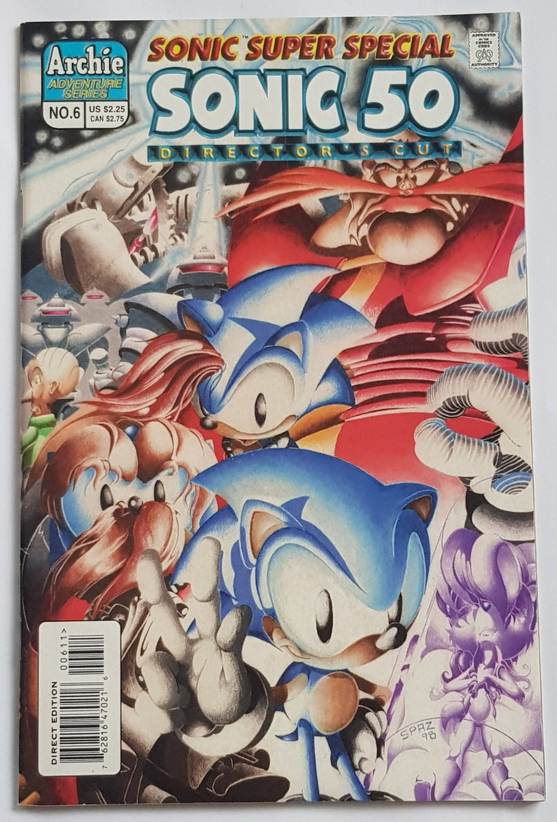 Sonic Super Special #6 'Sonic 50 Director's Cut' VF- – Rotterdam Comics