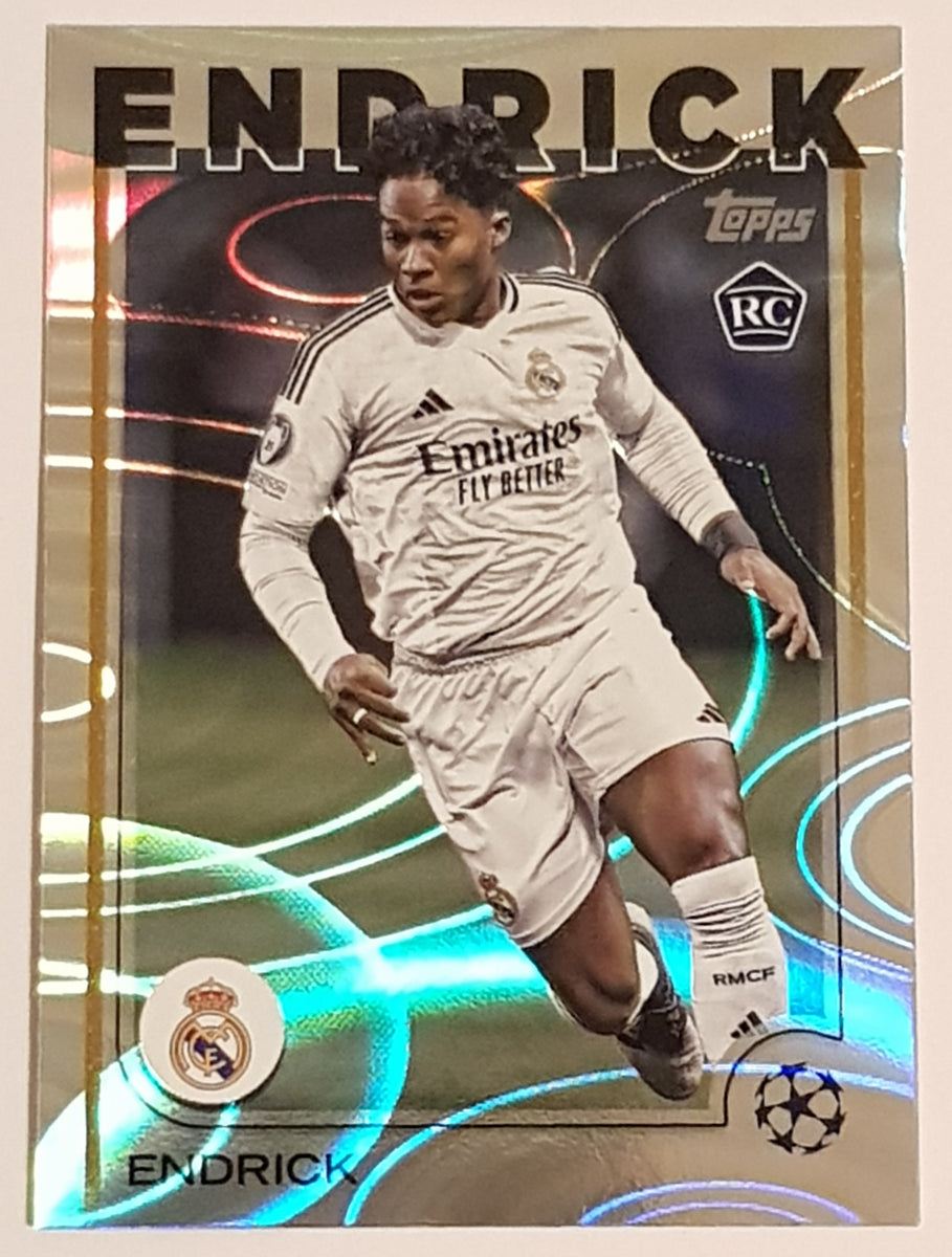 2024-25 Topps UEFA Club Competitions Flagship Edition Endrick #100 Rai ...