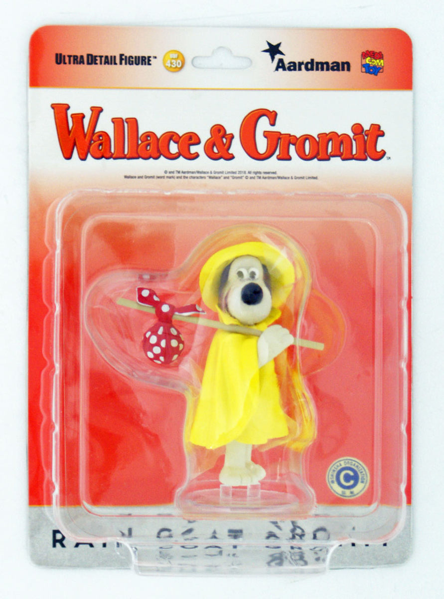 Aardvark UDF Series 2Wallace and Gromit Rain Coat Gromit Ultra Detail ...