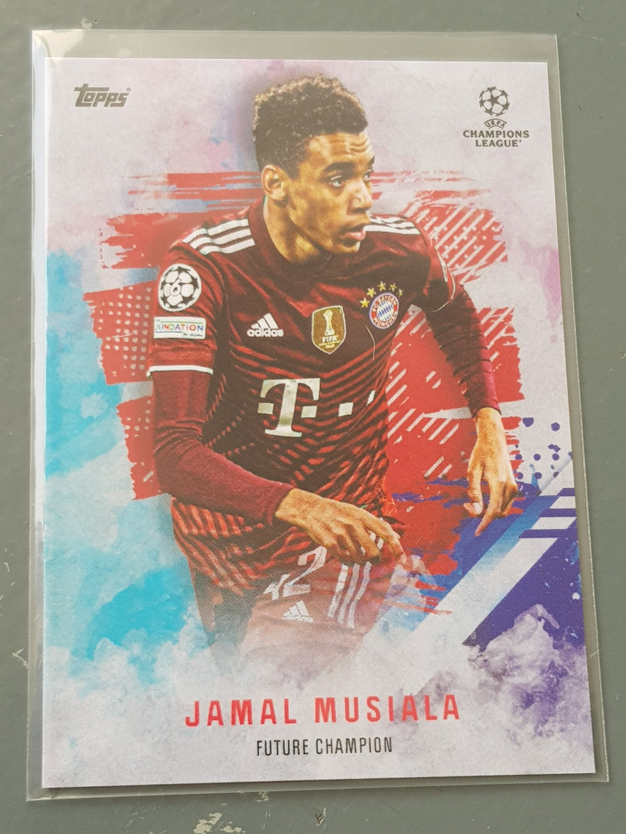 Tarjeta coleccionable Future Champions de Mason Mount Jamal Musiala ...
