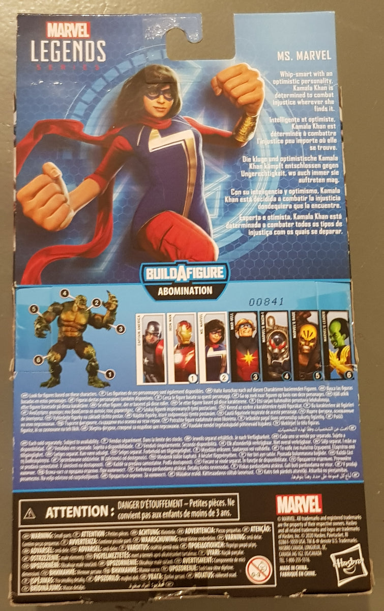 Marvel Legends Avengers Ms. Marvel Action Figure – Rotterdam Comics