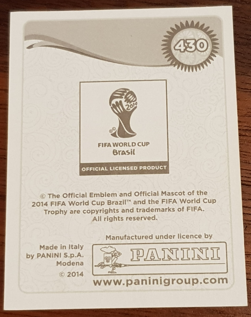 2014 Panini FIFA World Cup Brasil Lionel Messi #430 Sticker – Rotterdam ...