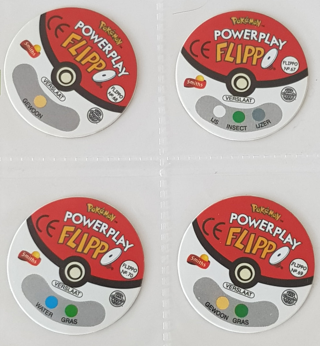 Pokemon Flippo's / Tazo's Human Powerplay Set – Rotterdam Comics