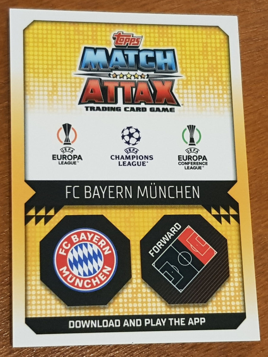 2022-23 Topps Match Attax Celebratory Memento Kingsley Coman #MR-KC Re ...
