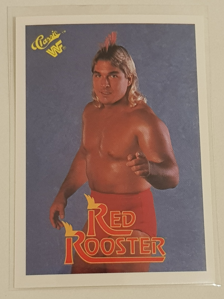 1990 Classic WWF Red Rooster #39 Trading Card – Rotterdam Comics