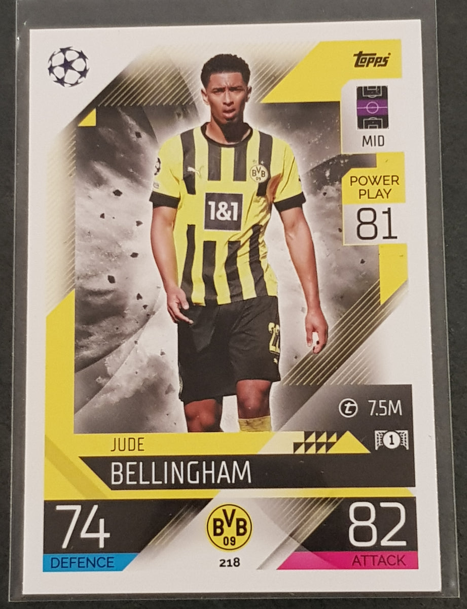 2022-23 Topps Match Attax Jude Bellingham #218 Trading Card – Rotterdam ...
