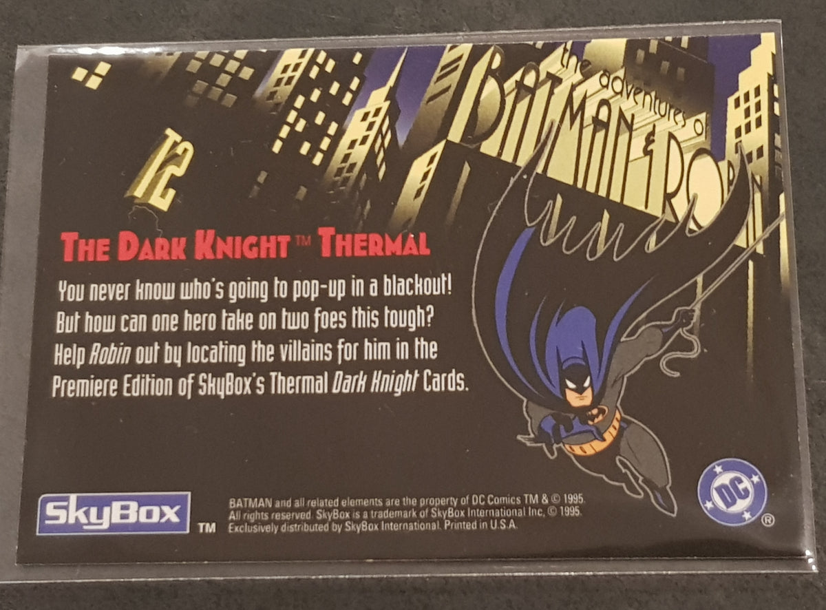 Batman & Robin Adventures the Dark Knight Thermal #T2 Trading Card ...