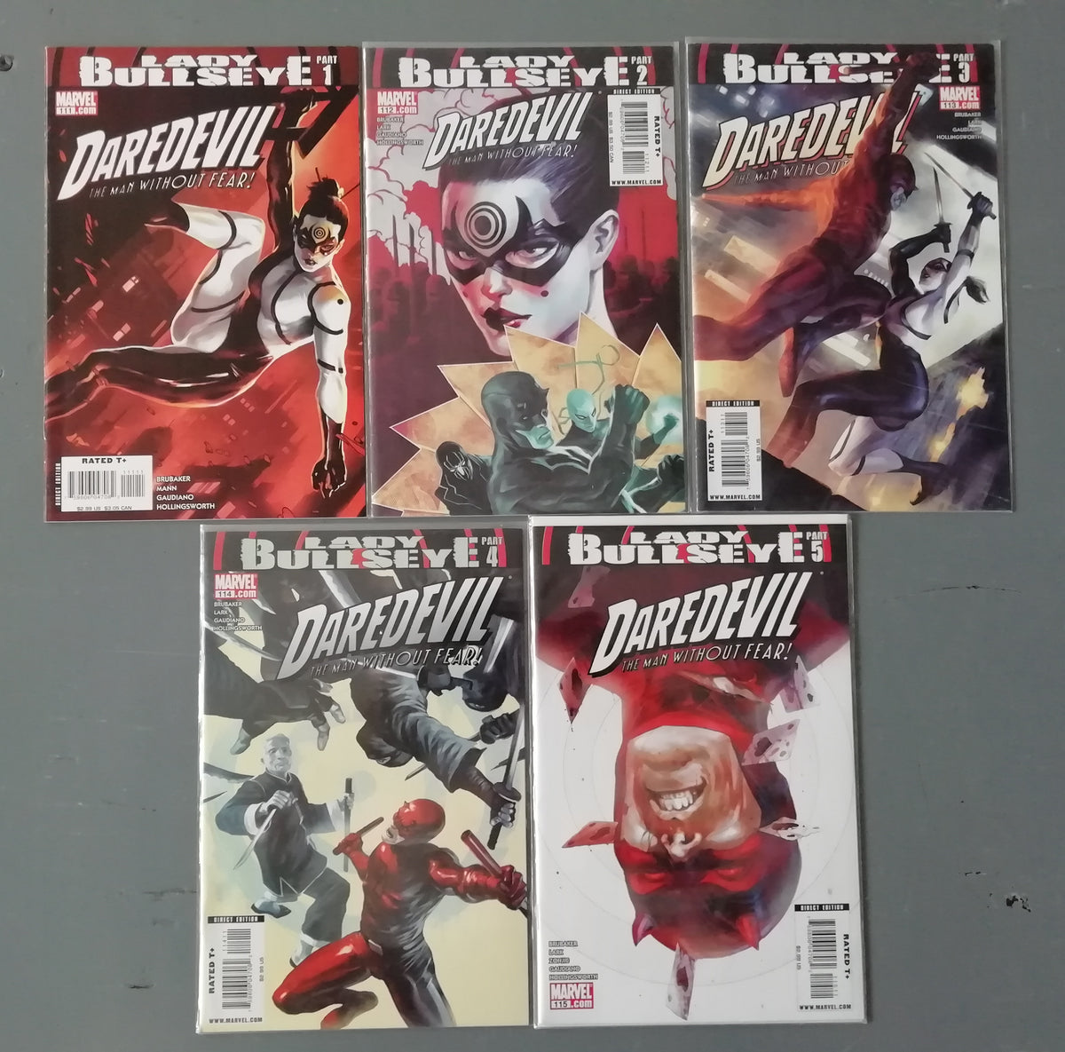 Daredevil Vol.2 #111-115 VF+ Complete Set – Rotterdam Comics