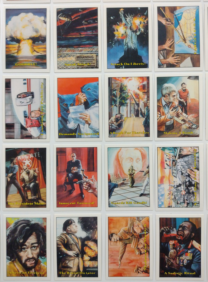 Terrorist Attack - America Fights Back Trading Card Set – Rotterdam Comics