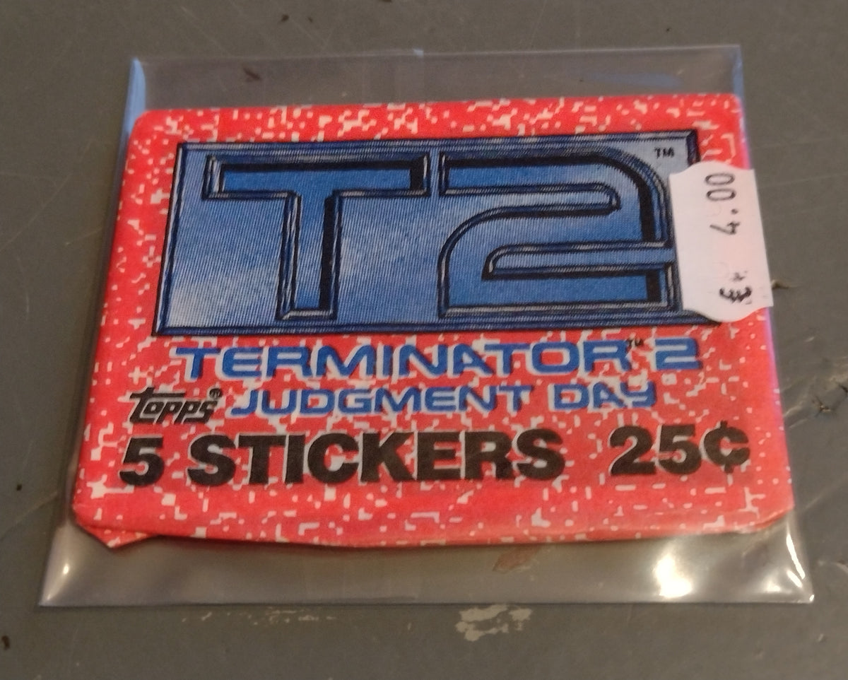 Terminator 2 Judgement Day Stickers Wax Pack – Rotterdam Comics
